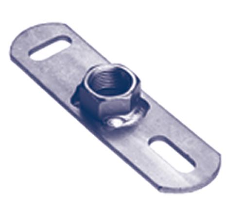 Elektrolytisch Verzinkt Muurplaat 1" Zwaar voor Artikel 4383 - Milder B ...