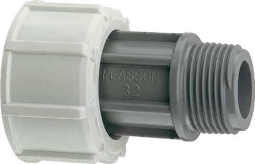 Plasson Klem Draadverloop 75mm x 2.1/2" Bu. dr. met Wartelmoer - Milder B.V. - Veelzijdig in ...